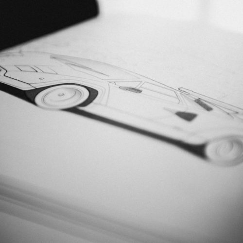 LAMBORGHINI COUNTACH LP5000S Coloring Book - WCTS