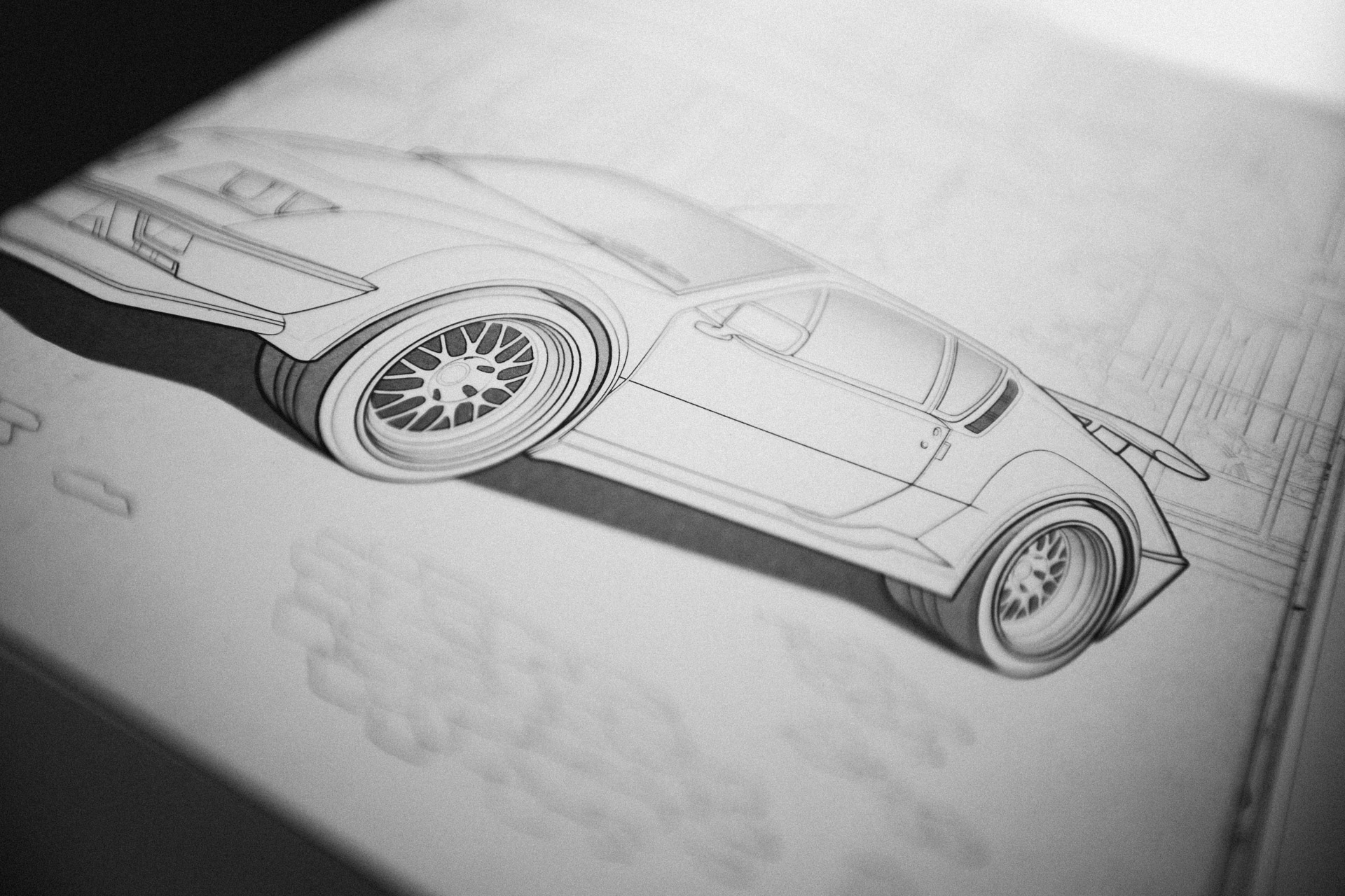 RENAULT ALPINE A310 V6 PACK GT Coloring Book - WCTS