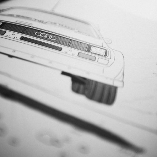 AUDI QUATTRO S1 Coloring Book - WE COLOR THE STREETS