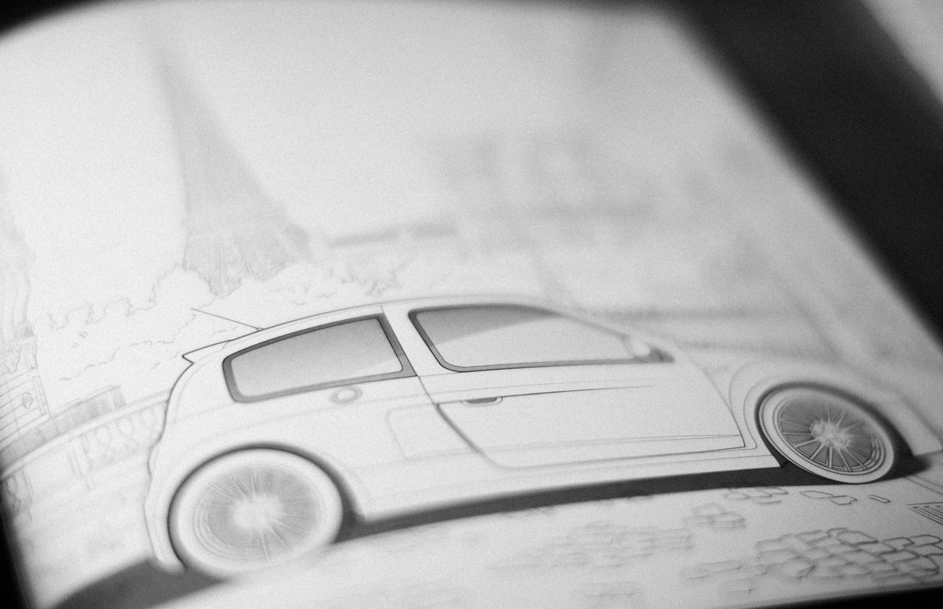 RENAULT CLIO V6 Coloring Book - WE COLOR THE STREETS